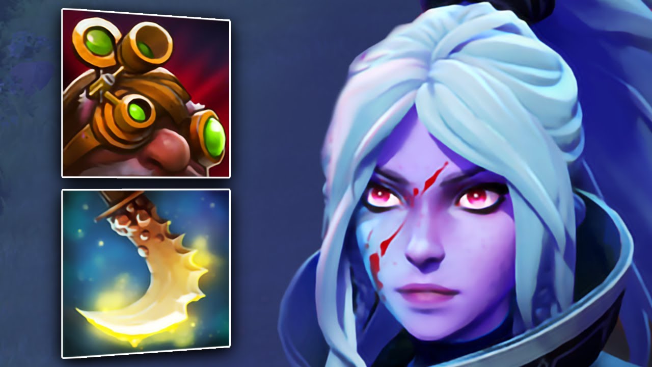 Drow Ranger 1175 ATTACK RANGE STEAL AGILITY - YouTube