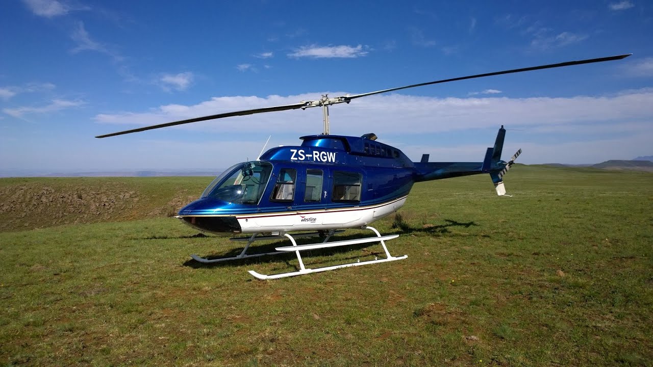 Bell Long Ranger Helicopter Flight - Drakensberg KZN - YouTube