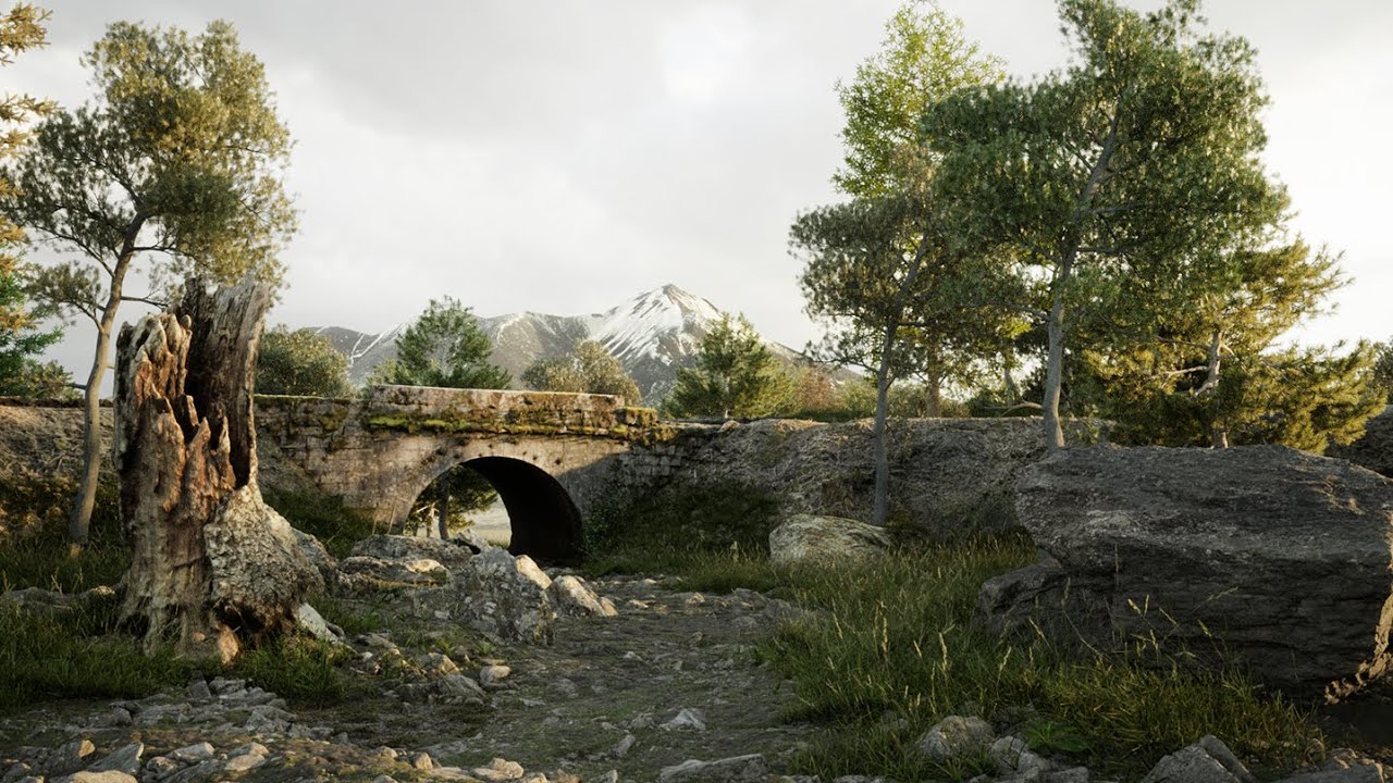 How to create a REALISTIC LANDSCAPE in Twinmotion 2022 - YouTube