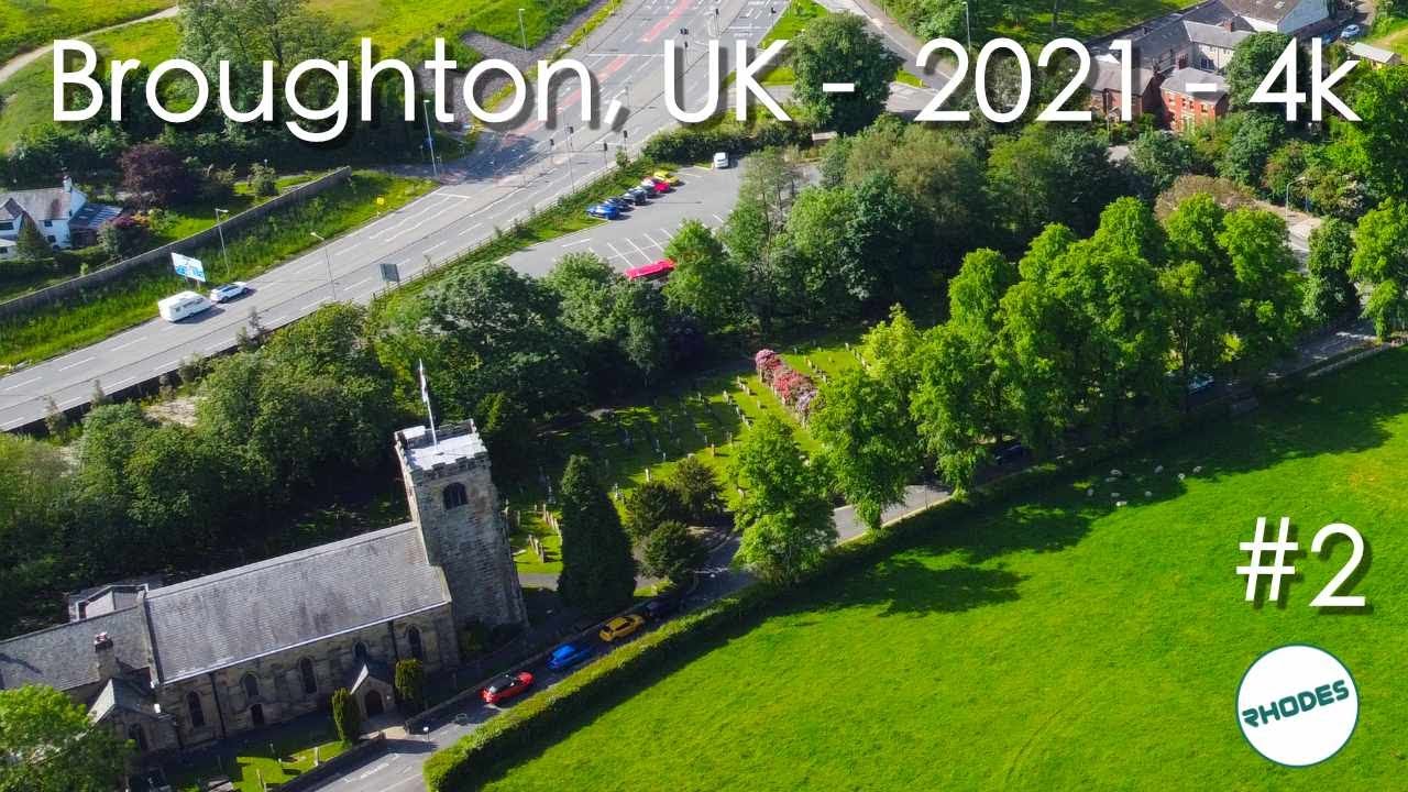 DJI Drone Footage - Broughton ByPass and Surrounding area from the Air ...