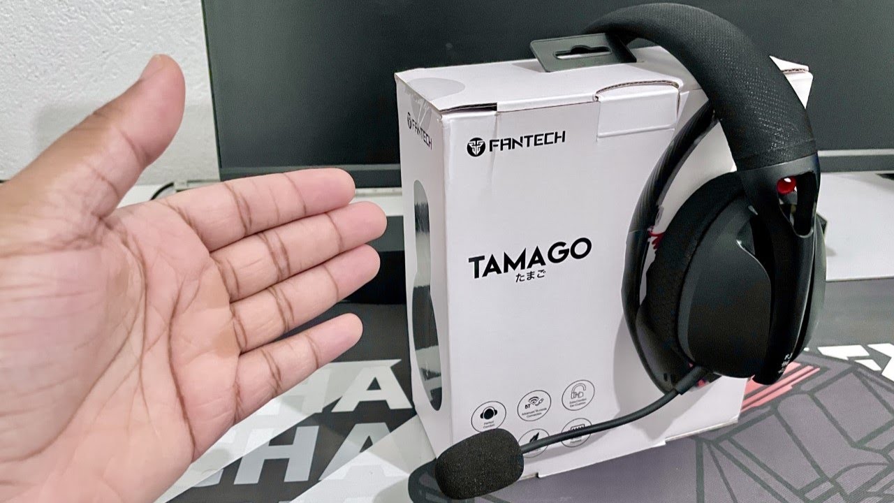 HEADSET FANTECH TAMAGO (WHG01) SEM FIO | UNBOXING E REVIEW - YouTube