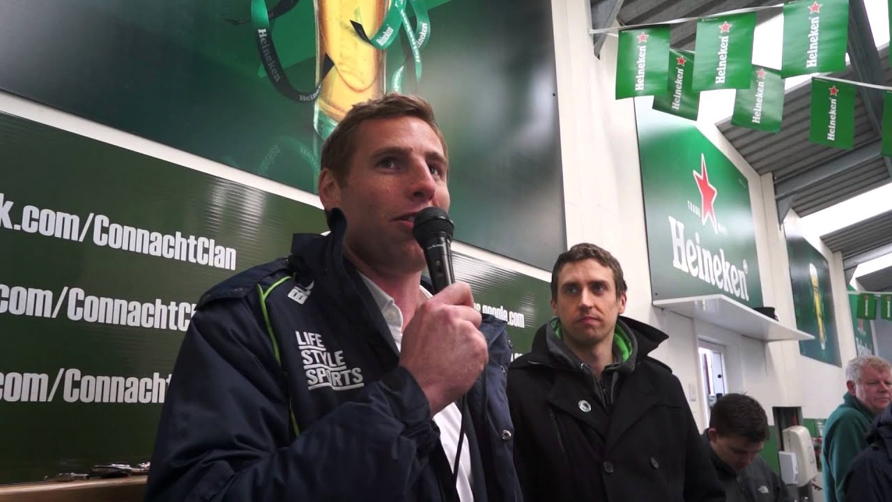 Gavin Duffy inducted into Connacht Clan Hall of Fame - YouTube