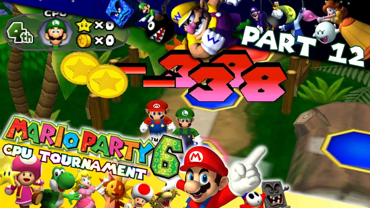 Betting It All - Mario Party 6 CPU Tournament Part 12 - YouTube
