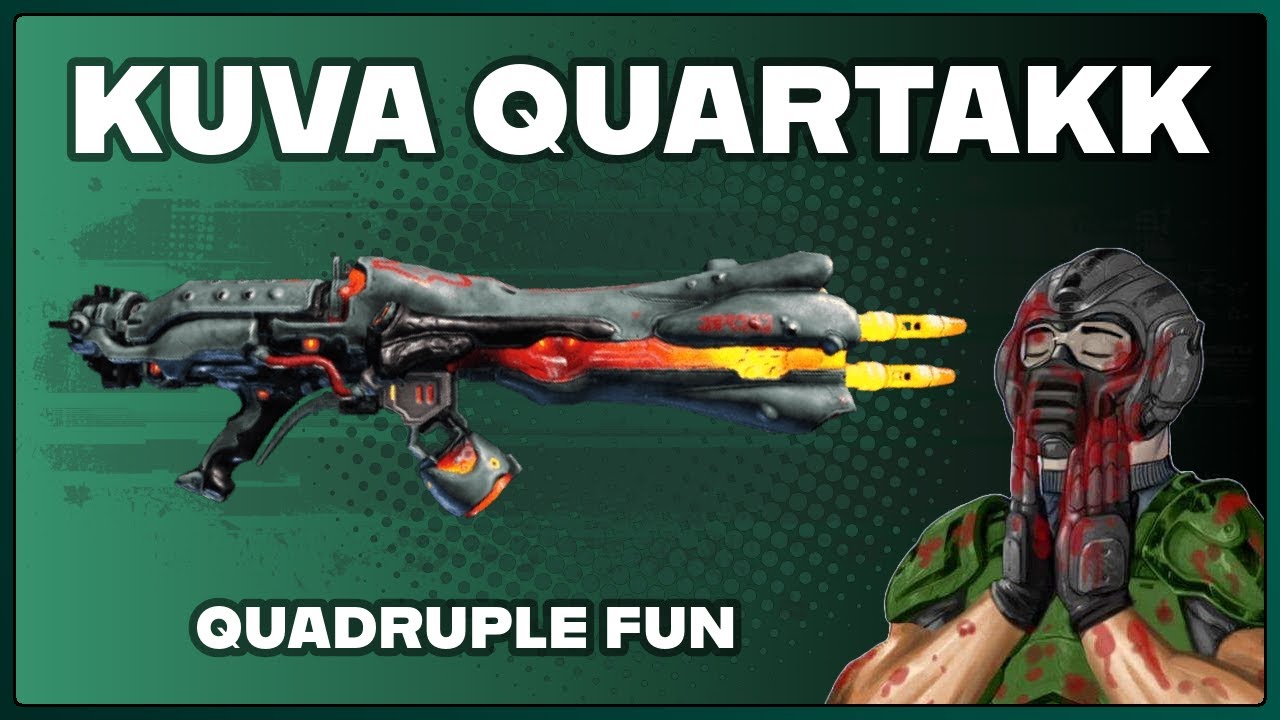 WARFRAME | KUVA QUARTAKK BUILD GUIDE! 2024 BUILD - YouTube