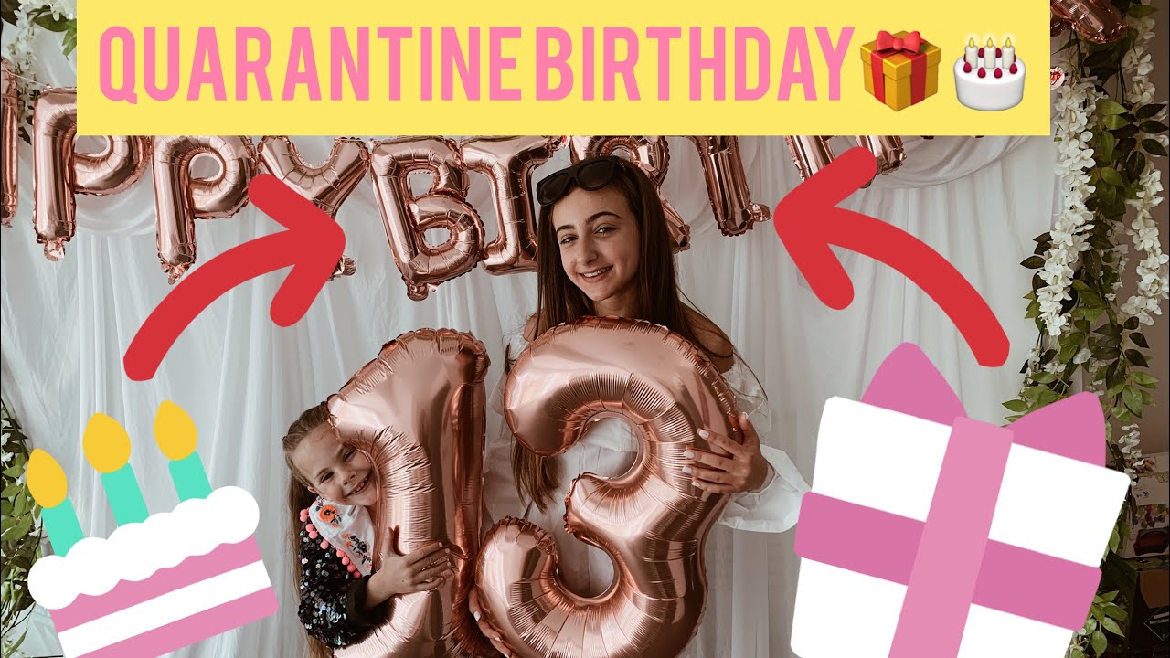 BIRTHDAY IN QUARANTINE | HOW TO PARTY IN ISOLATION - FAMILY UNFILTERED ...