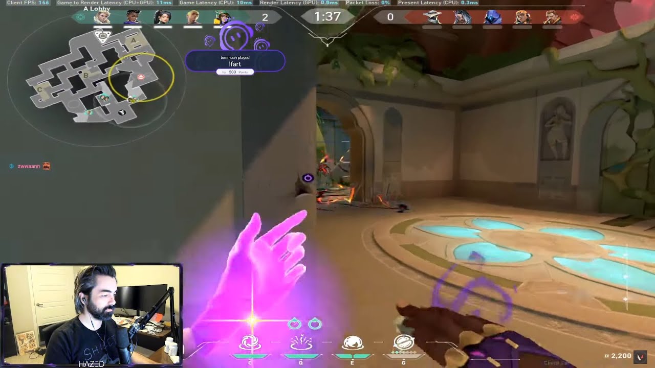 LOTUS! TSM HAZED ASTRA VALORANT RANKED GAMEPLAY [Full Match VOD] - YouTube