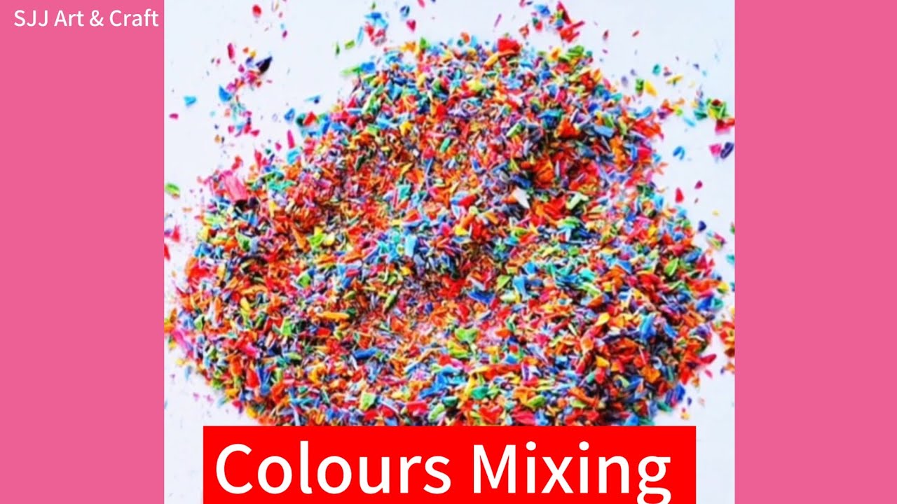 How to make colour mixing video/colour mixing Step by step very easy ...