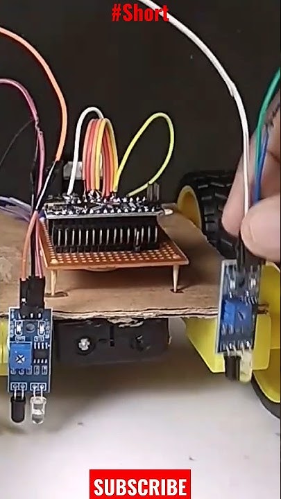 Arduino Line Following Robot How To Connect Ir Sensor With Arduino Nano Arduinoproject