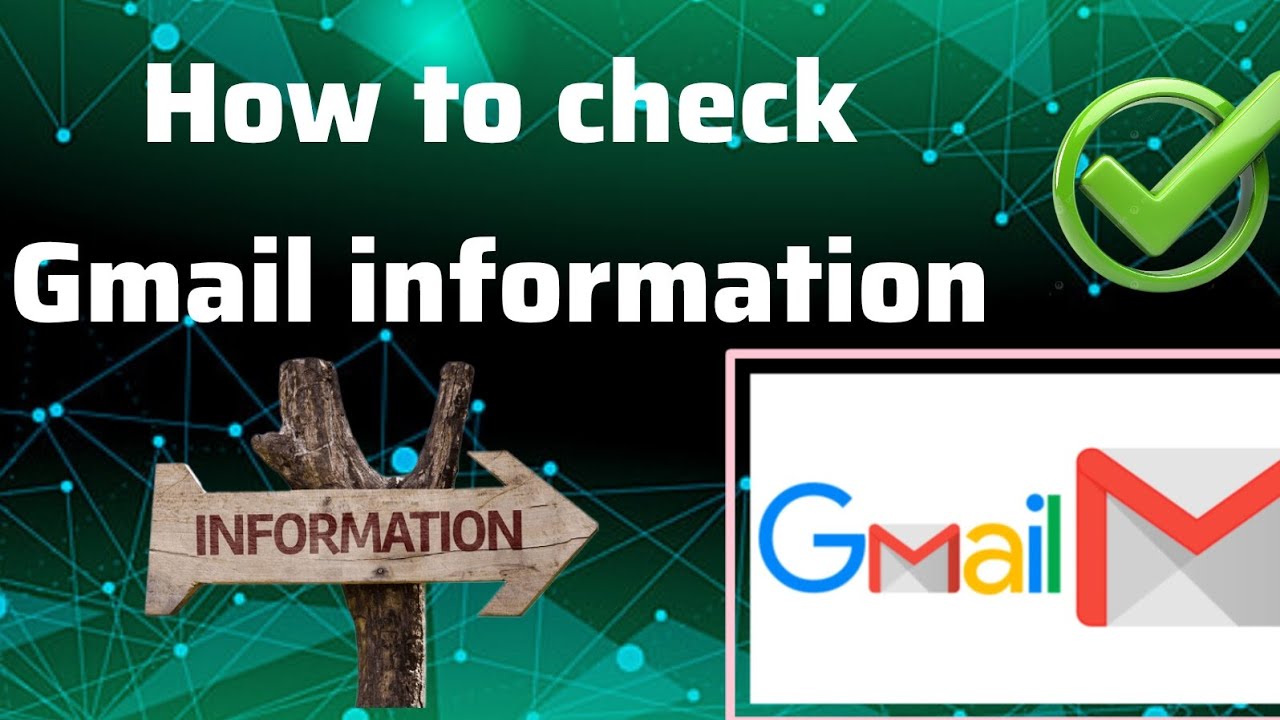 how to see gmail all information | Bro's TechBar #viral - YouTube