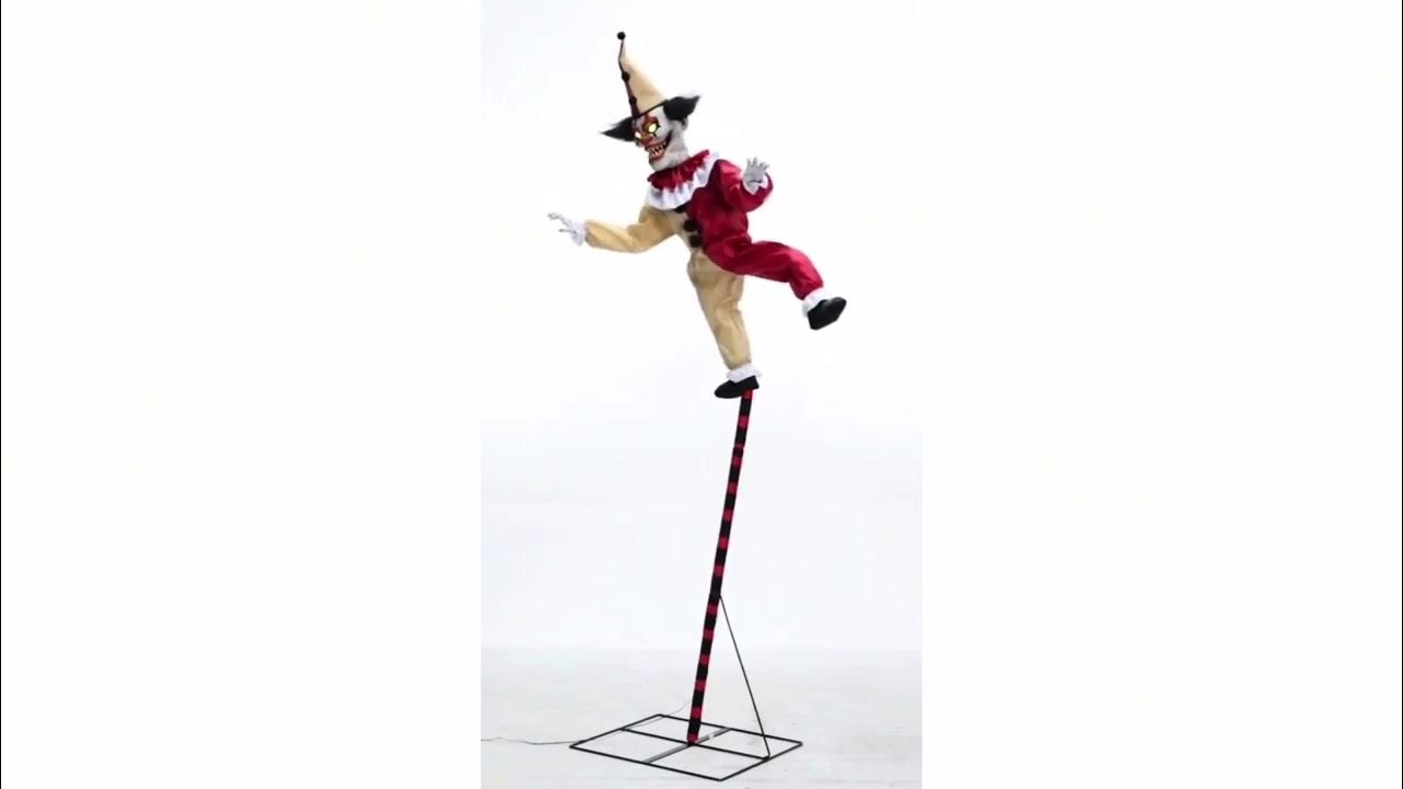 Balancing clown - Morris costumes 2024 ( factory demo ) - YouTube