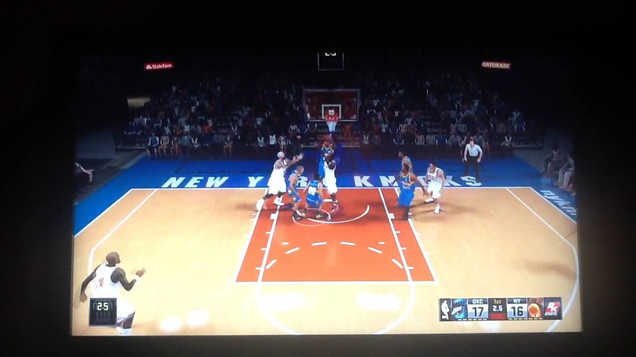 Nba 2k15 Chuck Hayes Full Court Shot - YouTube