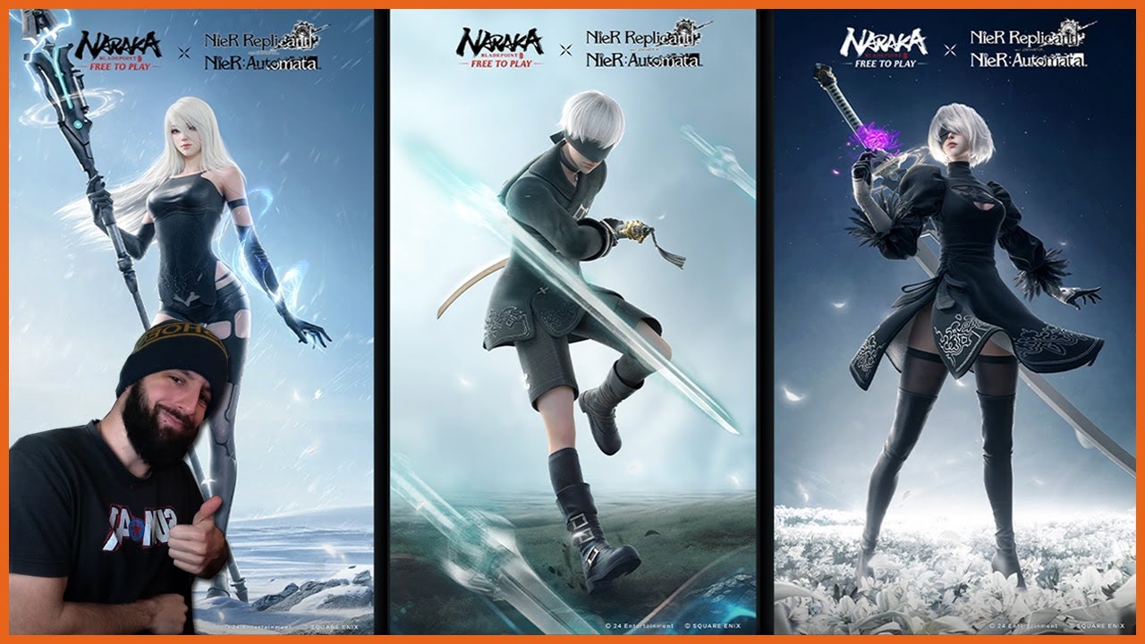 ESTO ES TREMENDO - NARAKA x NIER - CROSSOVER #NARAKABLADEPOINT - YouTube