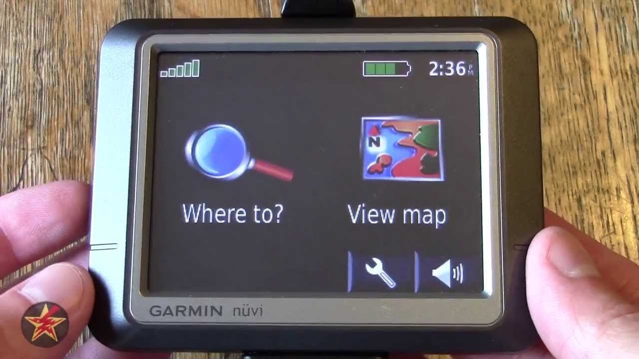 Garmin nüvi 260 Review pt.2 (User Interface) - YouTube