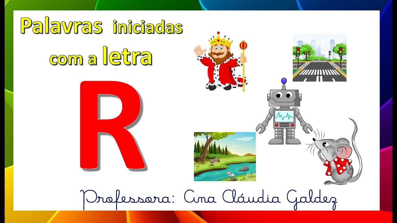 Palavras iniciadas com a letra R - YouTube