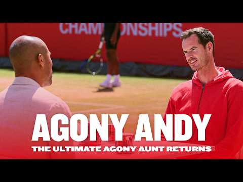 Agony Andy RETURNS | Andy Murray is back to solve people’s life problems | HSBC Championships