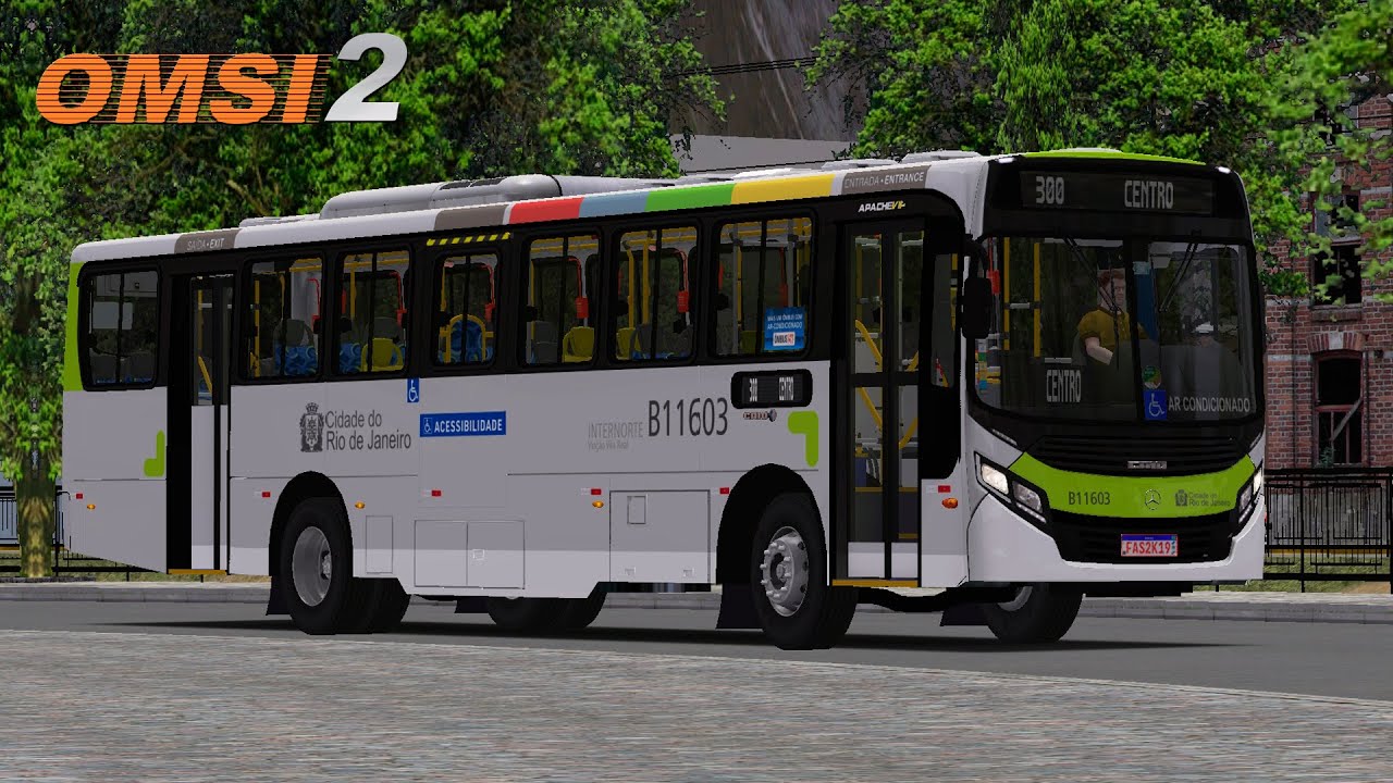 OMSI 2 - Caio Apache VIP IV MB OF-1721 BT5 padrão Vila Real (RJ) | Mapa ...