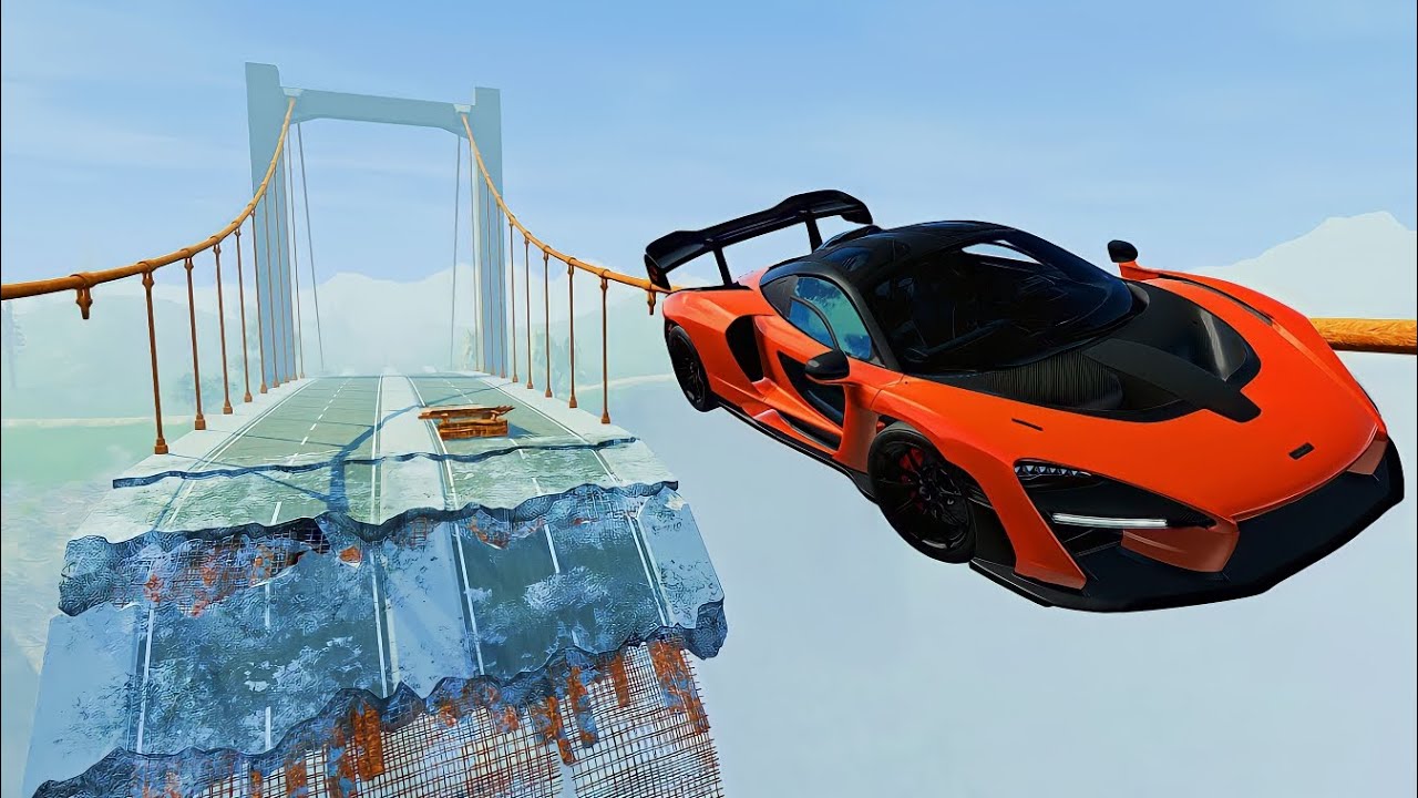 Car Vs Crash Hard 2.0 Map BeamNG Drive #10 Gameplay #beamngdrive # ...