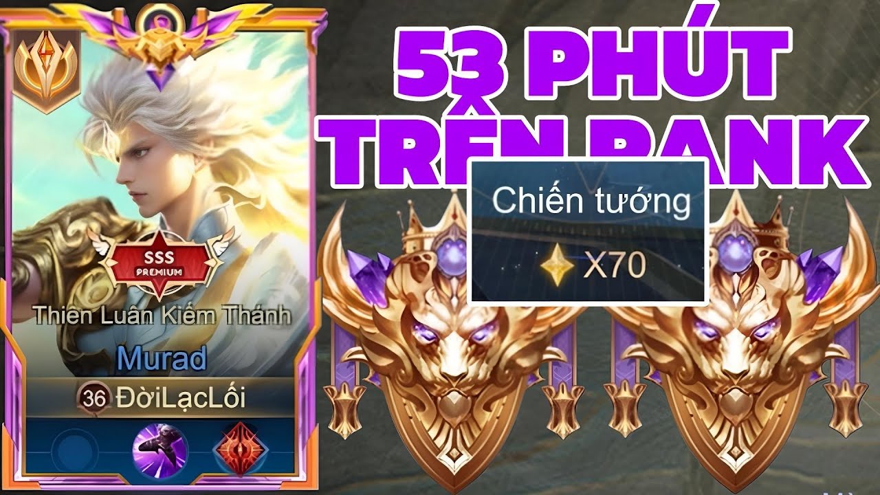 53 Phút ( Rank Đơn ) Cho Những Trận Đấu Cực Căng Trên Rank 70 Sao Của ...