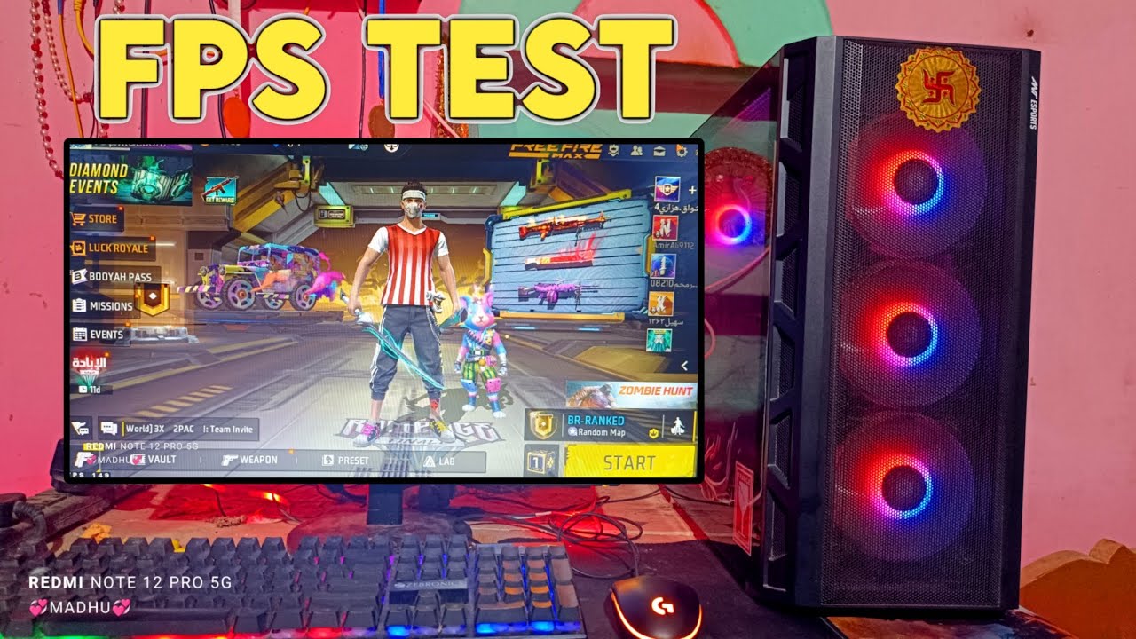 Ryzen 5 5600g Free Fire Max Test Ultra Setting Fps Test | Ryzen 5 5600g ...