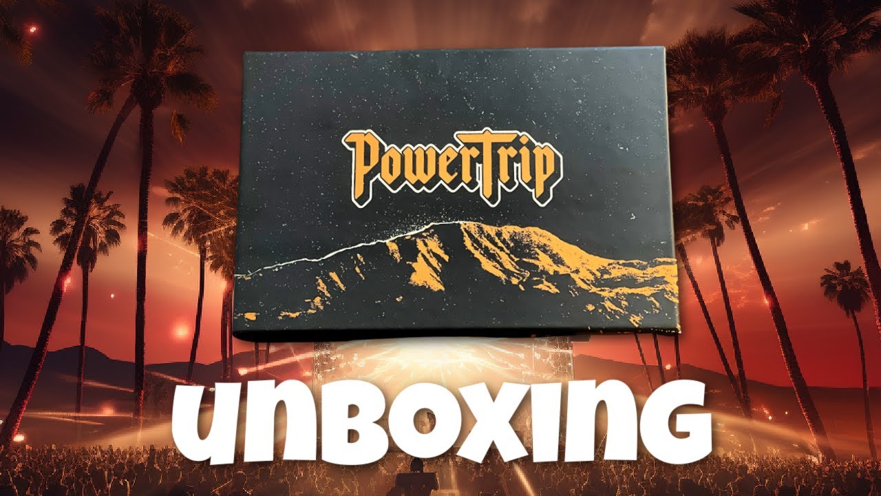 Unboxing POWER TRIP 2023 Tickets | ACDC, Iron Maiden, Metallica, Guns n ...