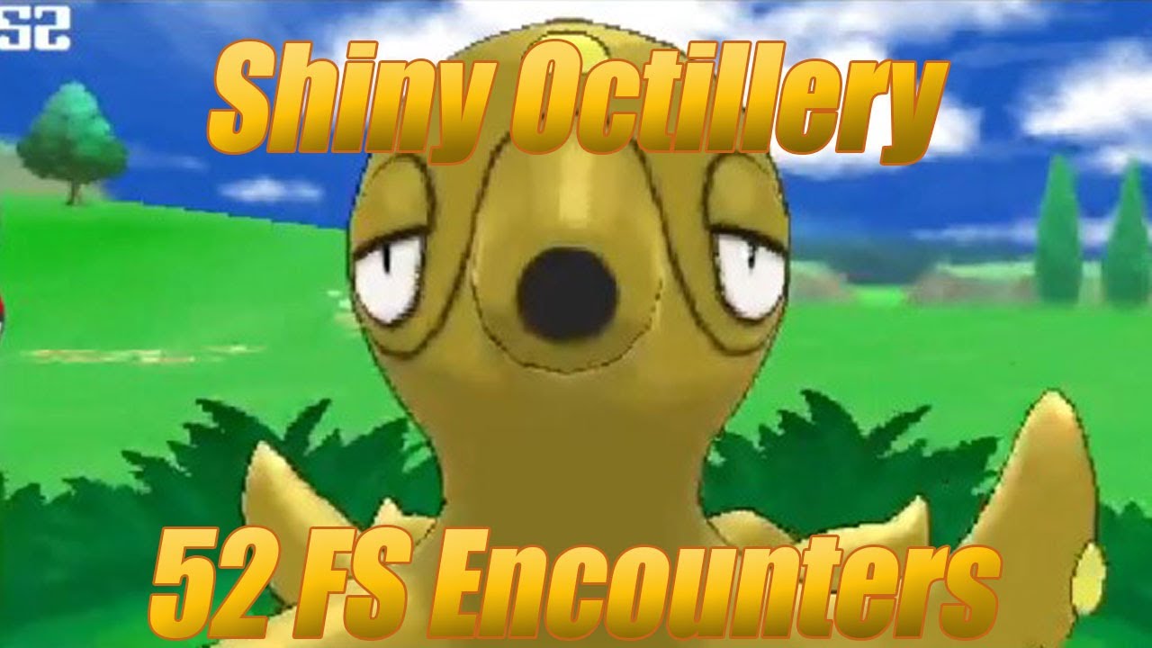 Live Shiny Octillery 2nd phase w/ Quagsire - Pokemon X - YouTube