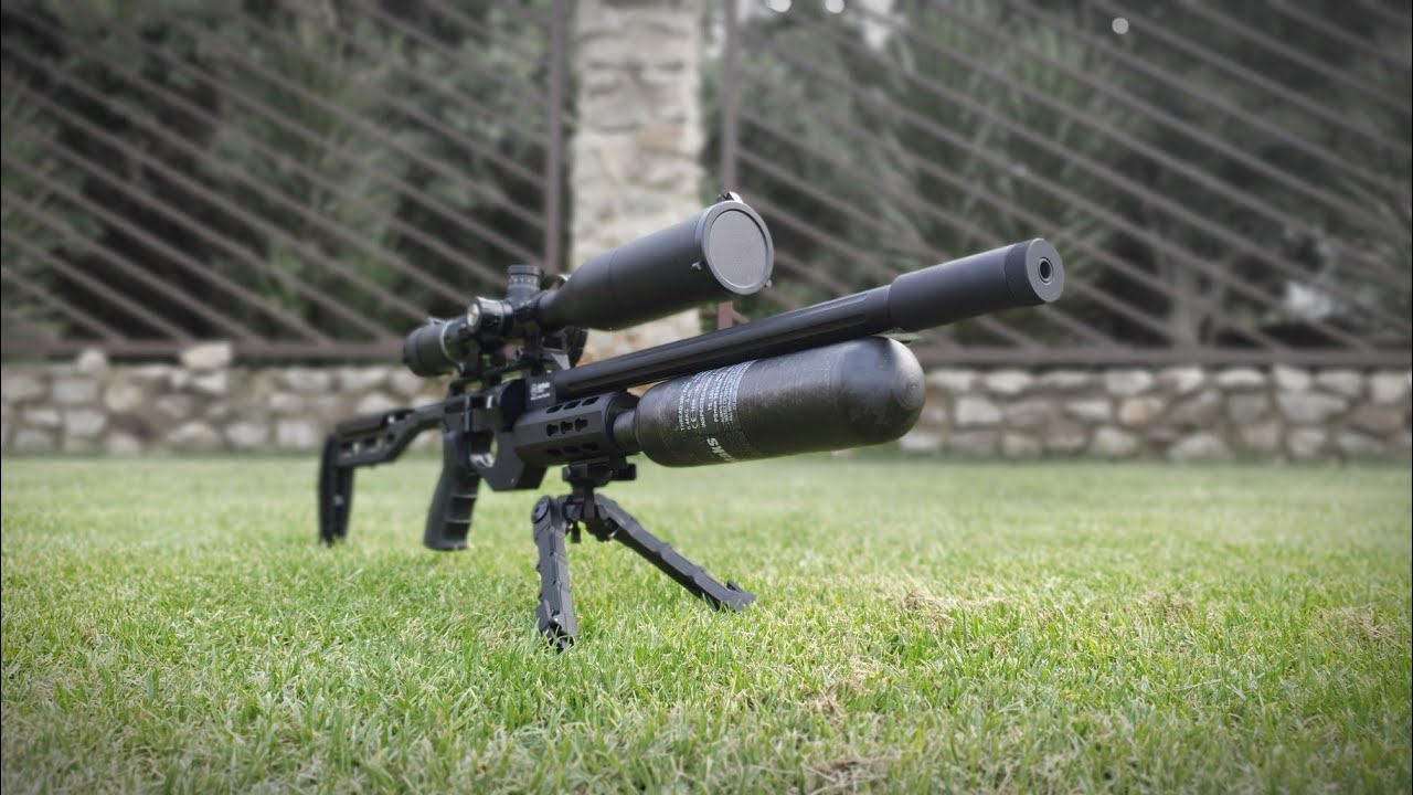 Air Maks Katran B 480cc 5.5mm PCP Air Gun - YouTube