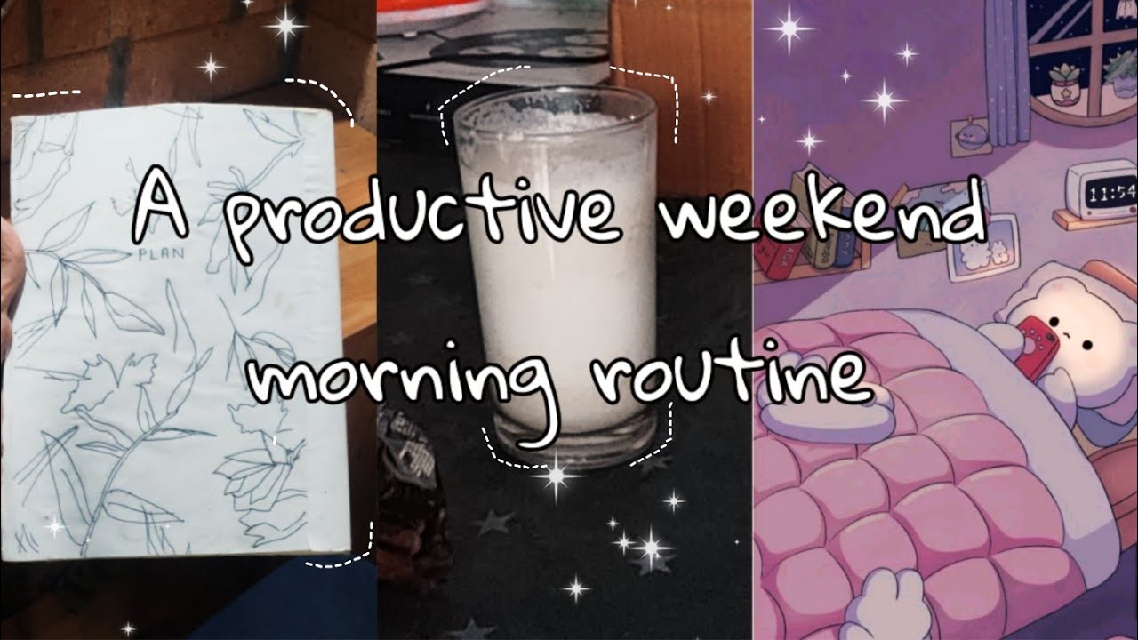 A productive weekend morning routine/ chinnu's activities - YouTube