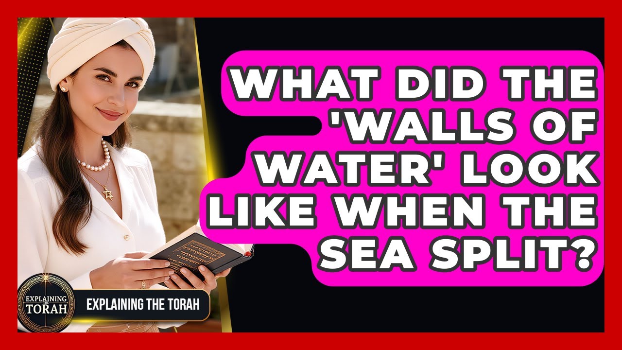 What Did The 'walls Of Water' Look Like When The Sea Split ...