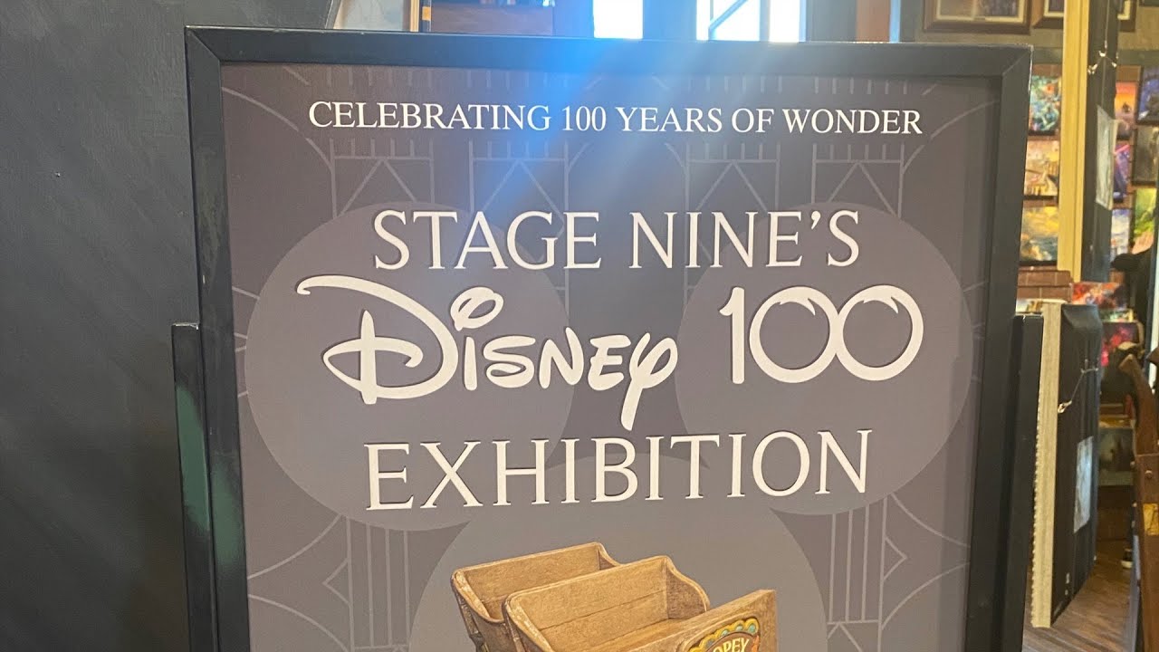 Disney100 Display at Stage Nine - YouTube