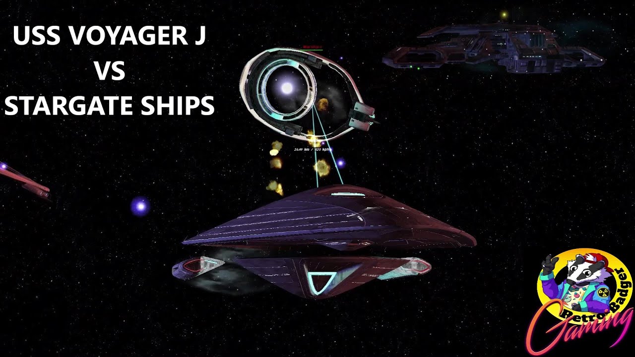 USS Voyager J VS Stargate Ships ORI ASGARD ODYSSEY | Star Trek Ship ...
