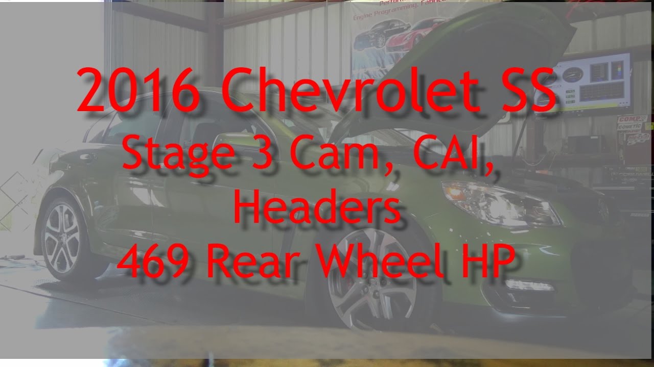 2016 Chevrolet SS Stage 3 Cam and Headers - YouTube