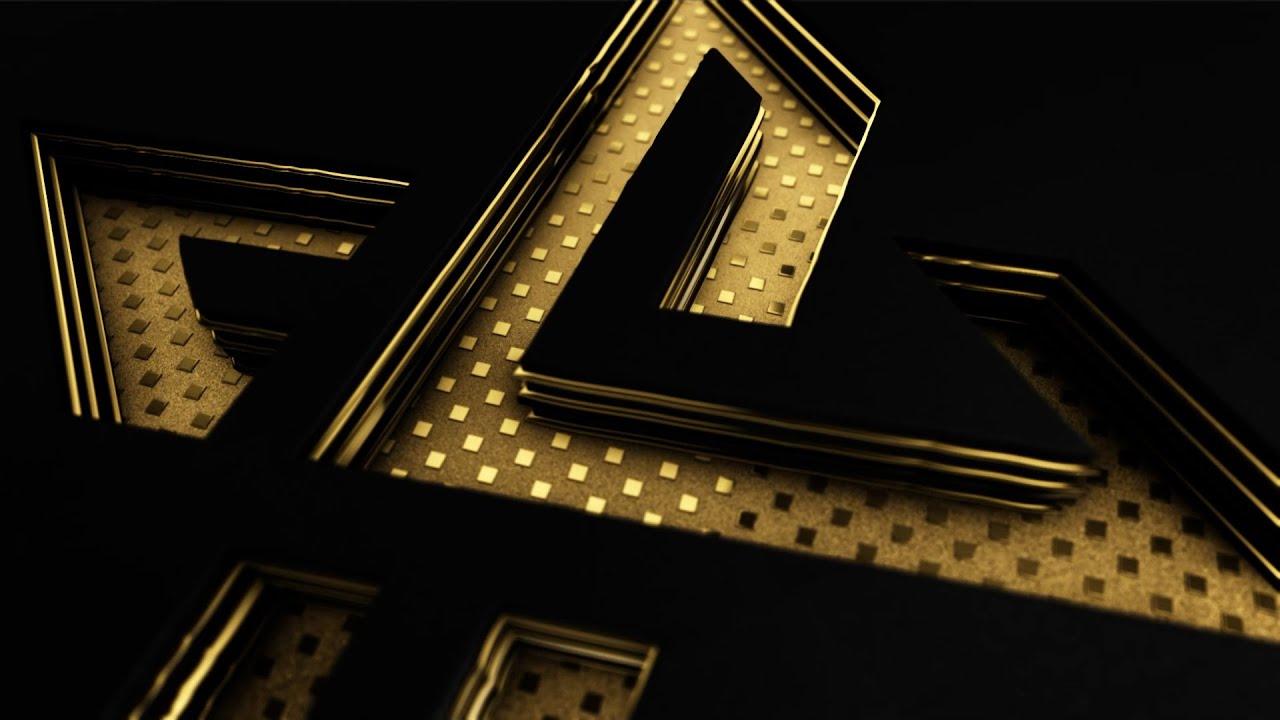 3D Black Logo Intro Template for After Effects || Free YouTube Intro ...