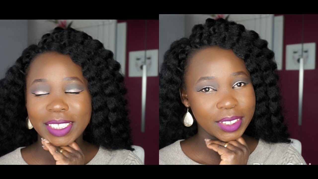 EVERYDAY CASUAL SLAY MAKEUP TUTORIAL | dark skin - YouTube