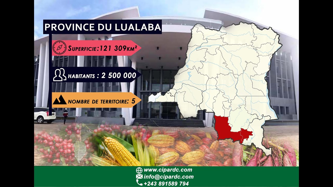 PROVINCE DU LUALABA - YouTube