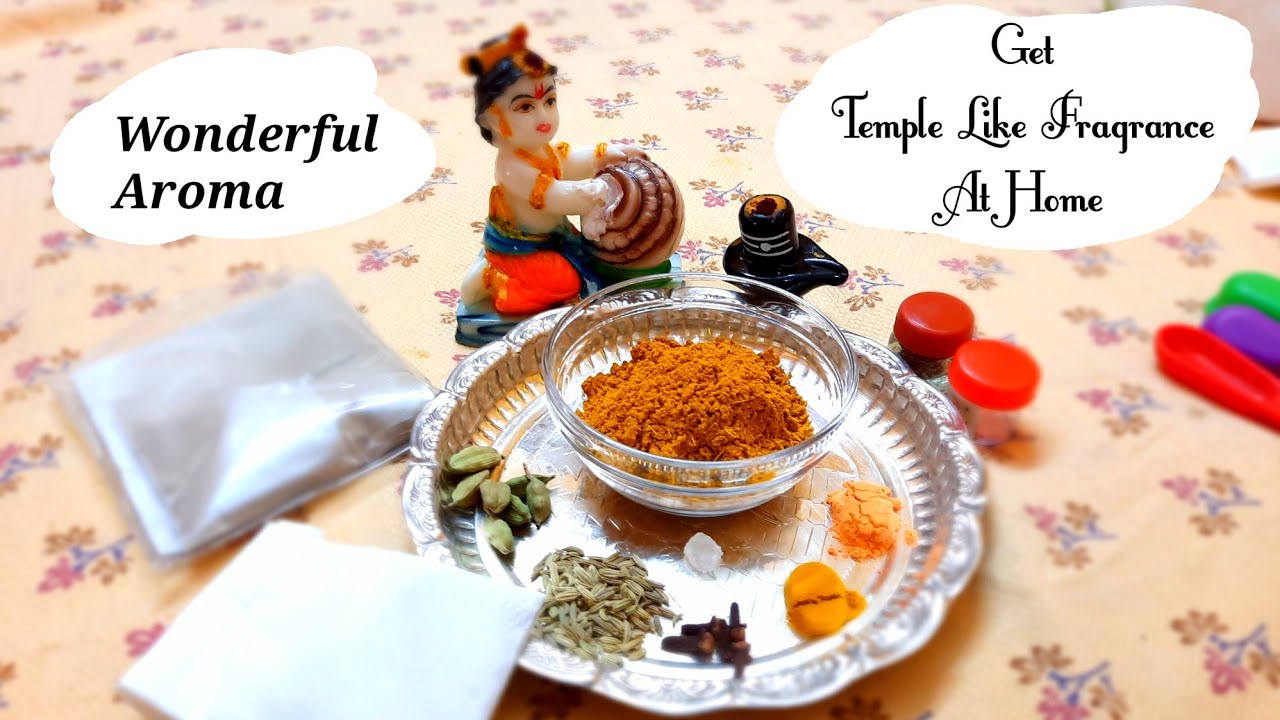 Homemade Pooja Powder And How To Use / Swami Thilagam Podi / Powder ...