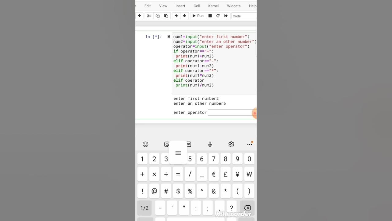 How To Make Calculator In Pythonjupyter Notebook Urduhindi Youtube