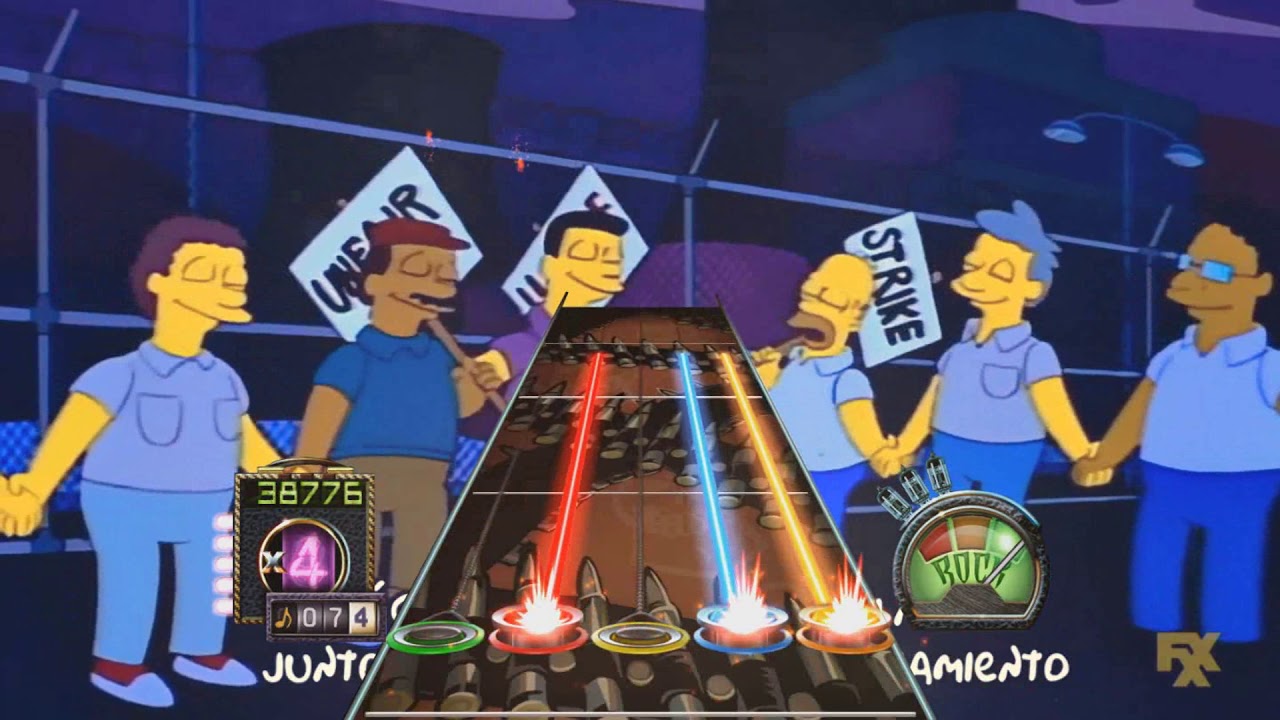Gh3 - Lisa Simpson - Union Strike Folk - YouTube