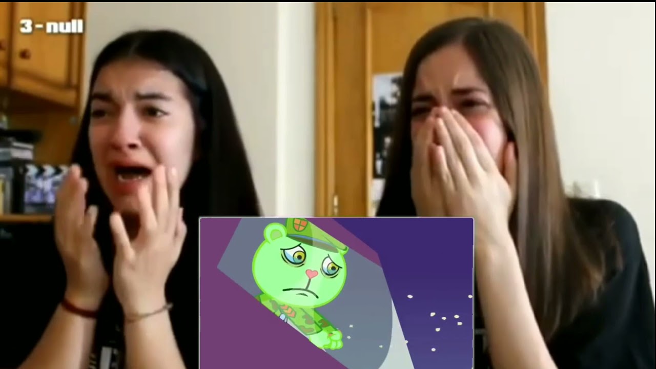 Two Girls Crying Over Happy Tree Friends - YouTube