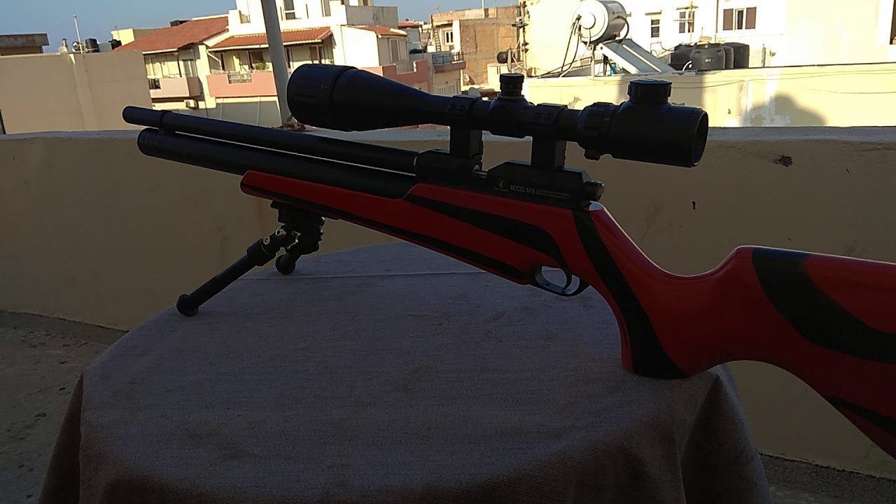 Artemis m16 22 cal - YouTube