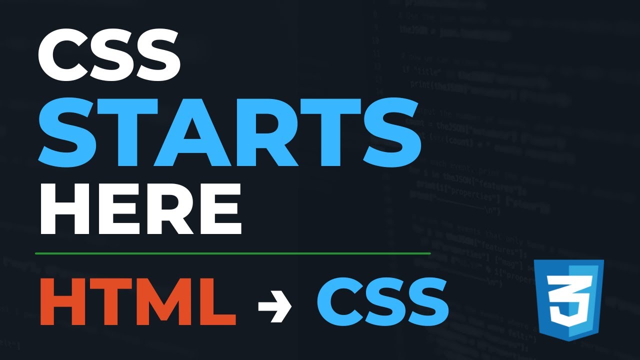 CSS Explained for Beginners | LEARN CSS FROM SCRATCH (After HTML) - YouTube