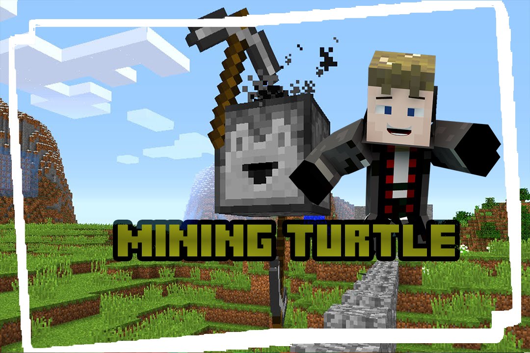 Mining Turtle | Minecraft | Kopanie jedna Komenda | Pajter [PL] 1.8+ - YouTube