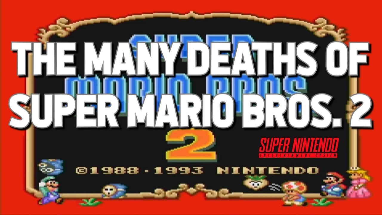 Super Mario Bros. 2 (SNES) - 8 - Death Compilation - YouTube