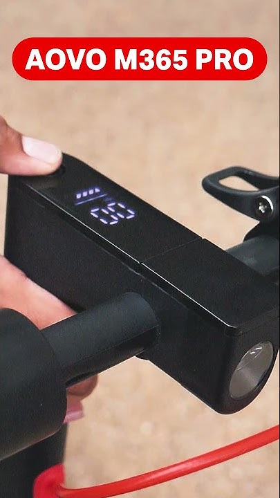 AOVO M365 PRO E-SCOOTER - INFINITY SCOOTERS - YouTube