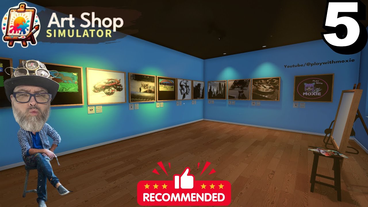 Unleashing Creativity: Crafting Chaos in Art Shop Simulator! EP 5 # ...