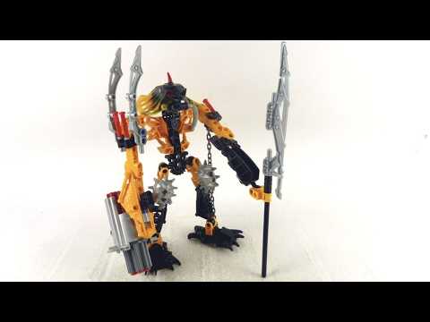 LEGO Bionicle Toa Mahri Hewkii Set 8912 Review - YouTube