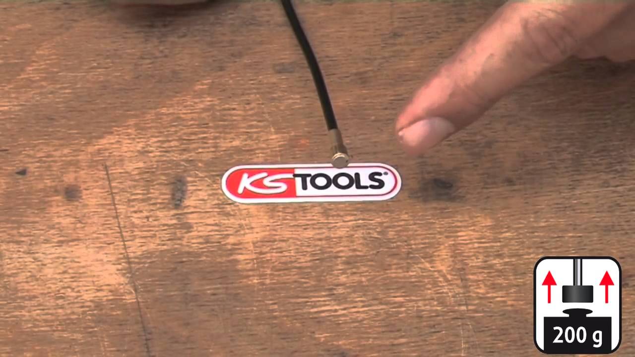 Flexibler Magnet KS Tools 550 1032 - YouTube