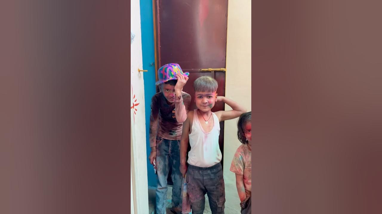 Holi special vlog 🤌 #minivlog #ashortaday #dailyvlog #shorts - YouTube