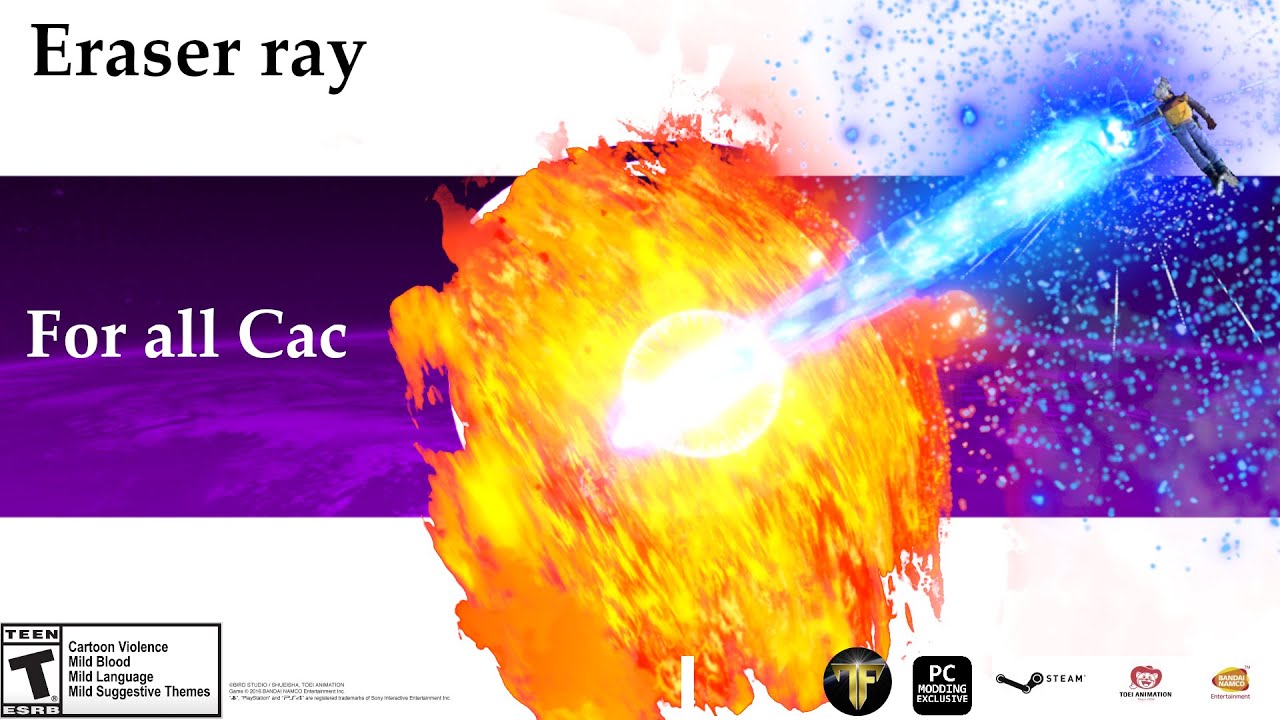 [XV2 mods] - Eraser ray (for Cac) - YouTube