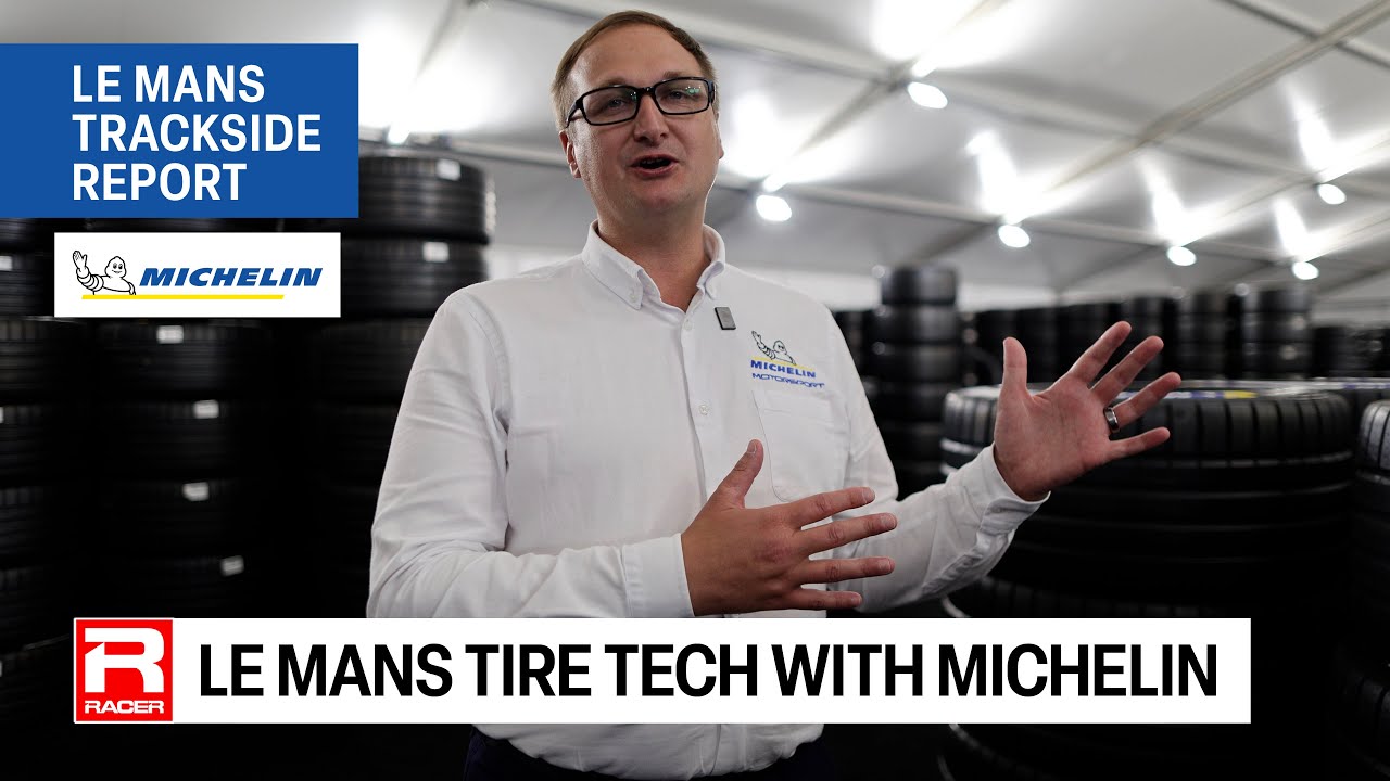 Le Mans Michelin Tires Tech Tour with Jason Anzalone - YouTube