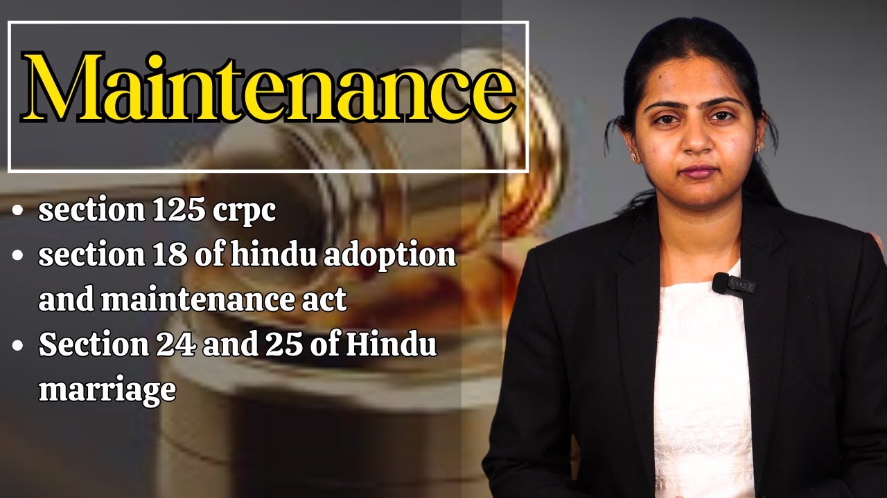 Maintenance Law in India for Wife/Maintenance Law |Maintenance for wife ...